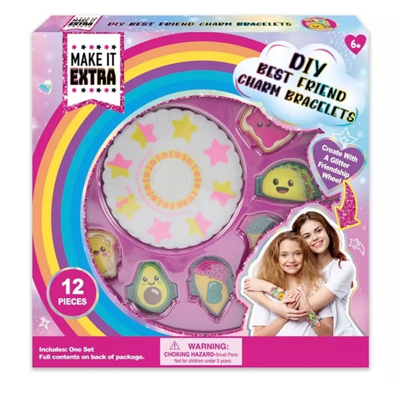 Toys | Make It Extra Best Friend Charm Bracelet Kit | Poshmark